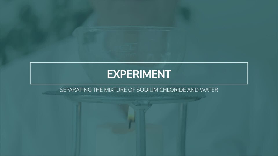 Separation of homogeneous mixtures - Zintegrowana Platforma Edukacyjna